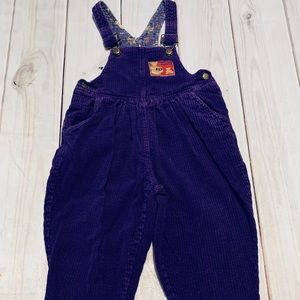 Bottoms | Vintage Purple Teddy Overalls | Poshmark